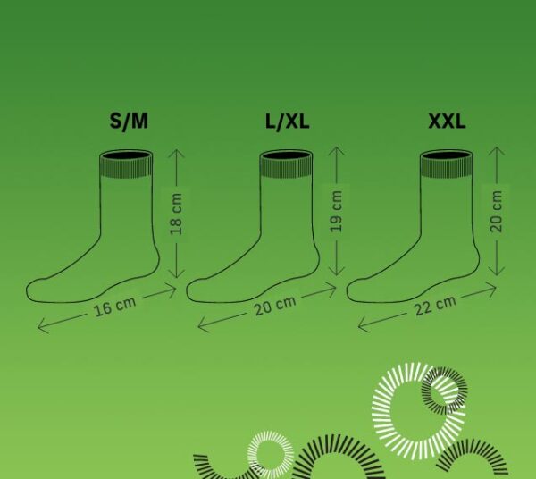 Isofield Cos Cleanroom Socks | Non-sterile Cleanroom Socks